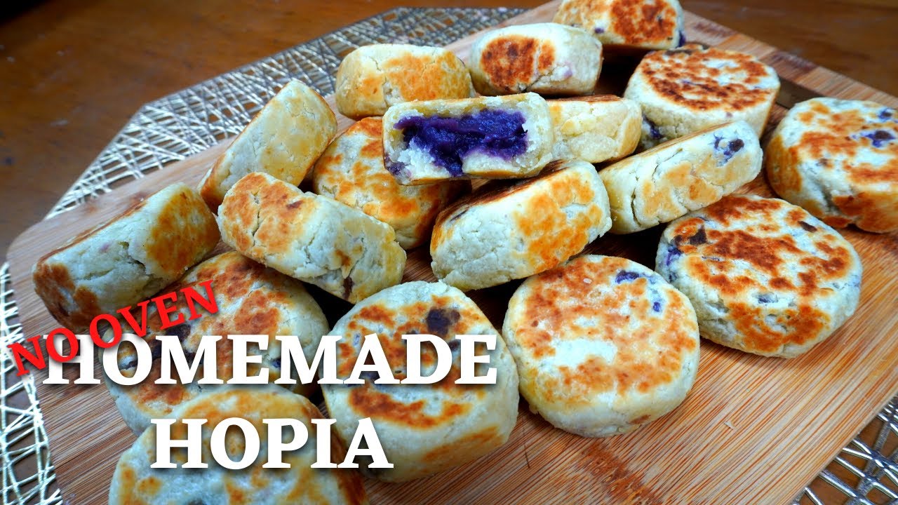 HOMEMADE HOPIA ( NO OVEN ) - YouTube
