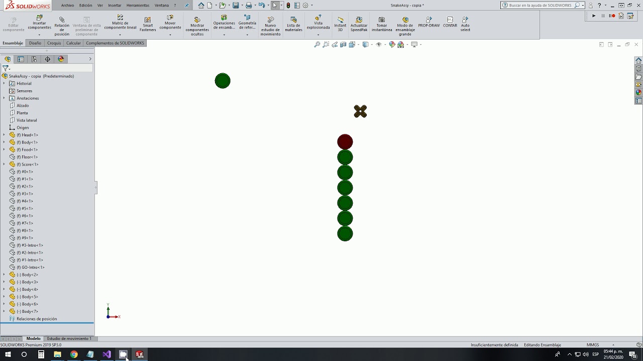 Snake Game Api SOLIDWORKS - YouTube