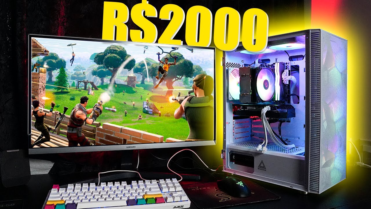 PC GAMER DE R$2000 SUPER CUSTO BENEFÍCIO E SEM TAXA - RODA TUDO e FAZER ...