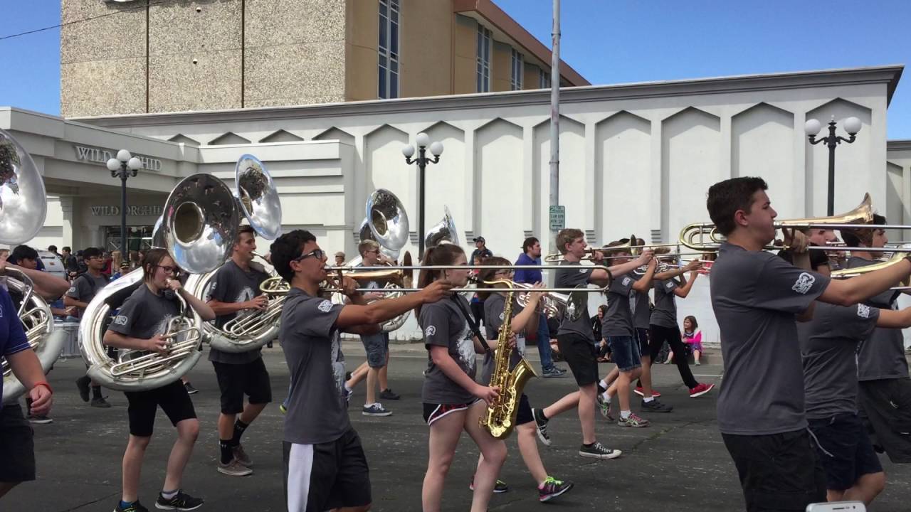 McQueen High School Lancers Marching Band - 2016 Reno Rodeo Parade ...