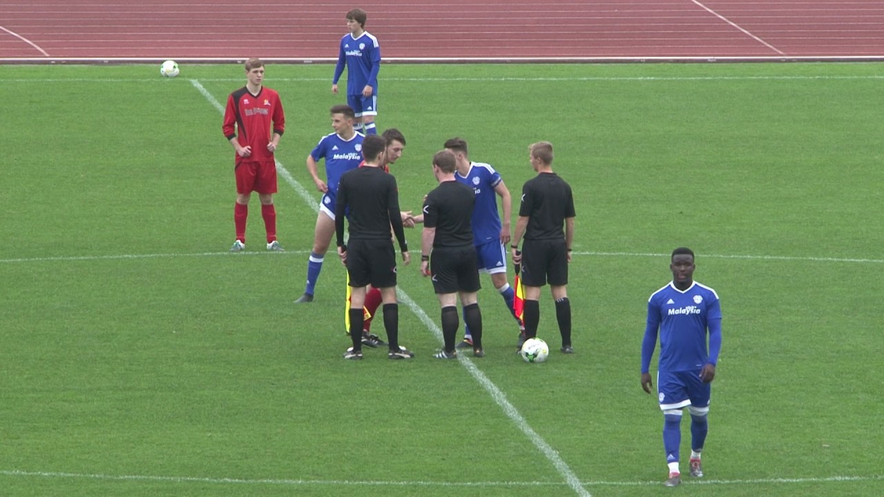 ACADEMY: CARDIFF CITY 9-1 TREDEGAR TOWN - YouTube