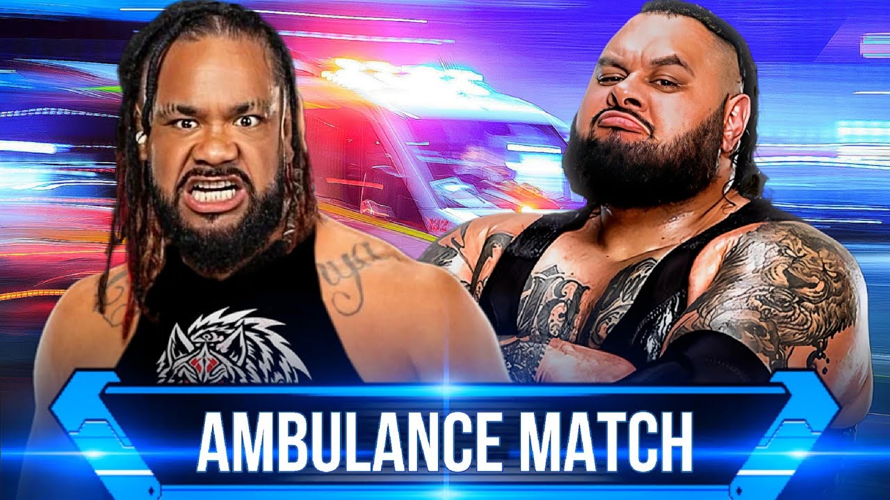 WWE 2K24 | Jacob Fatu VS Bronson Reed - Ambulance Match | Raw - YouTube