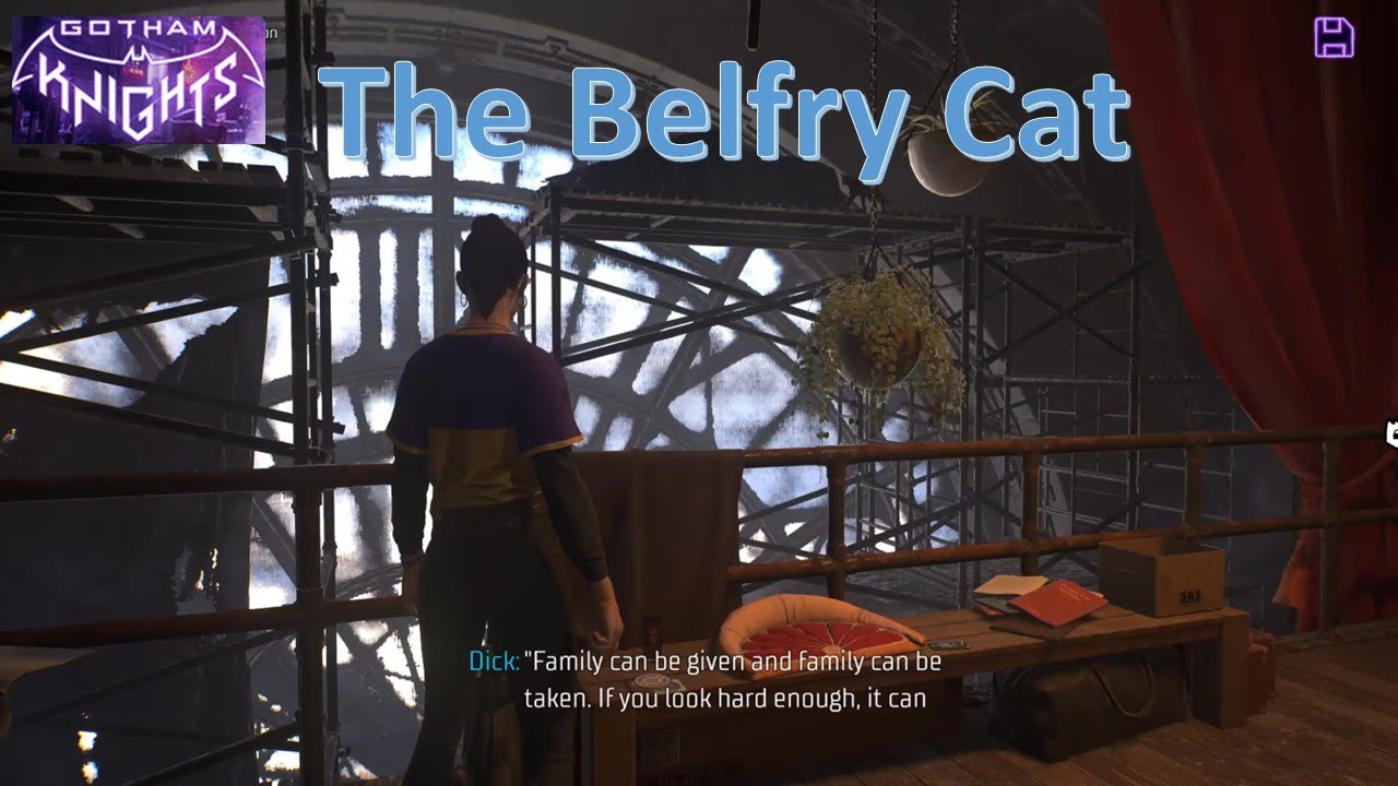 Gotham Knights The Belfry Cisco Cat - YouTube