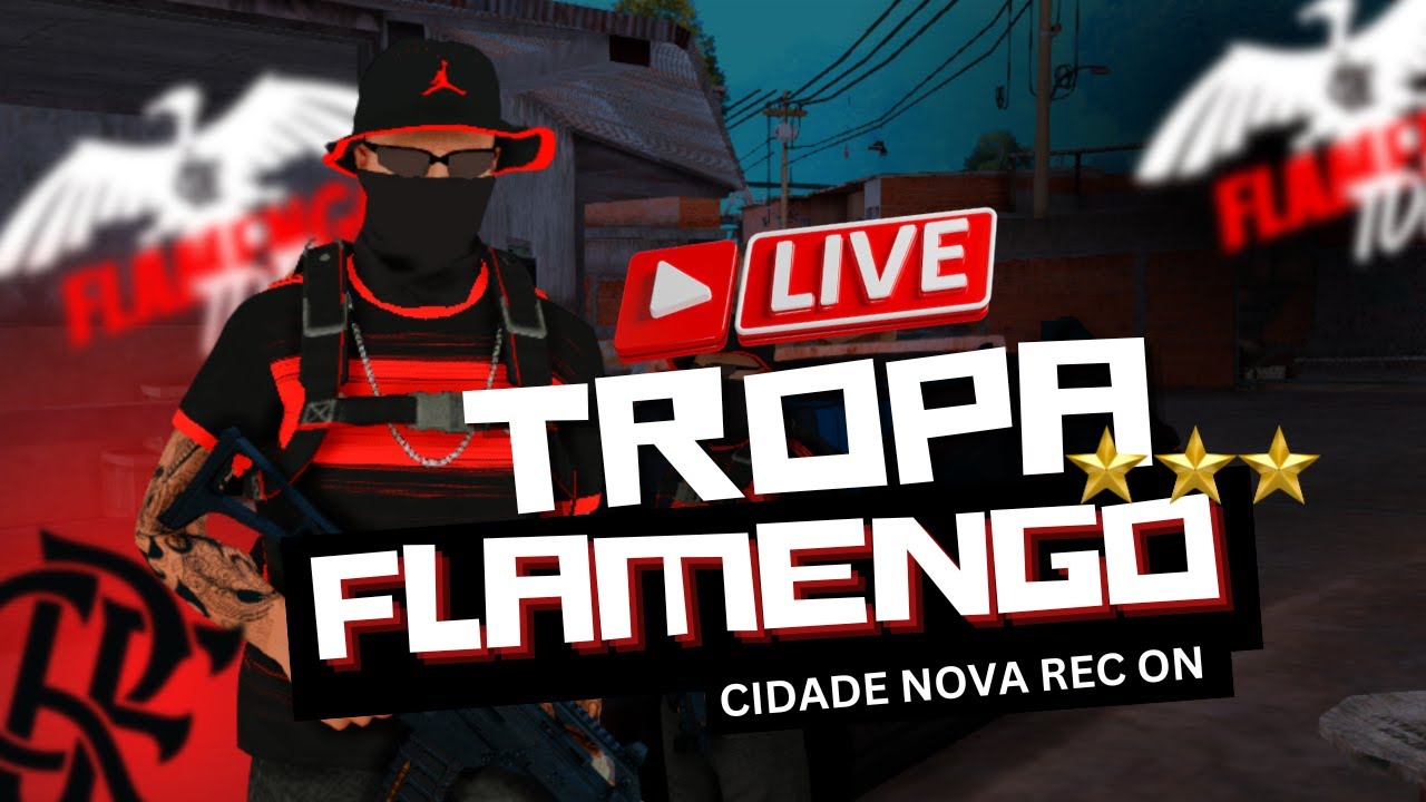 MTA ROLEPLAY LIVE ON REC ON TROPA DO FLAMENGO [VIRTUAL ROLEPLAY] - YouTube