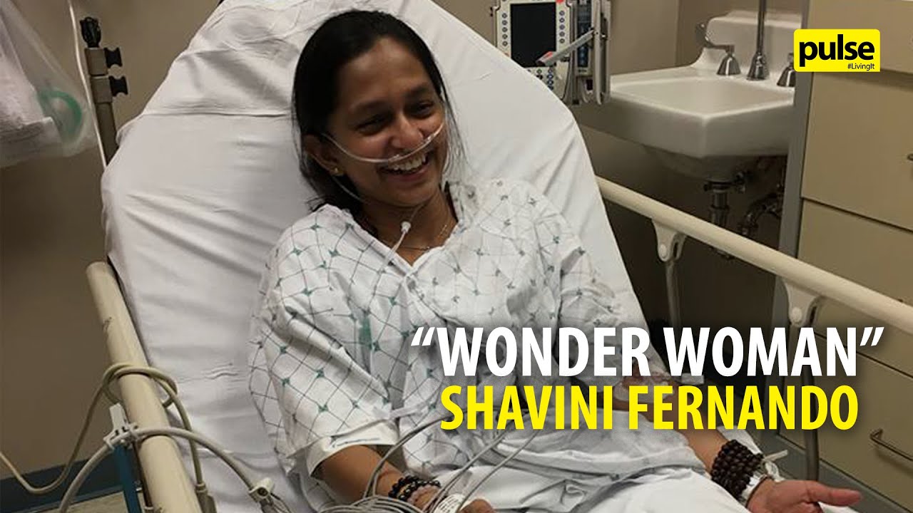 Sri Lankan "Wonder Woman" Shavini Fernando: Inventor of OxiWear - YouTube