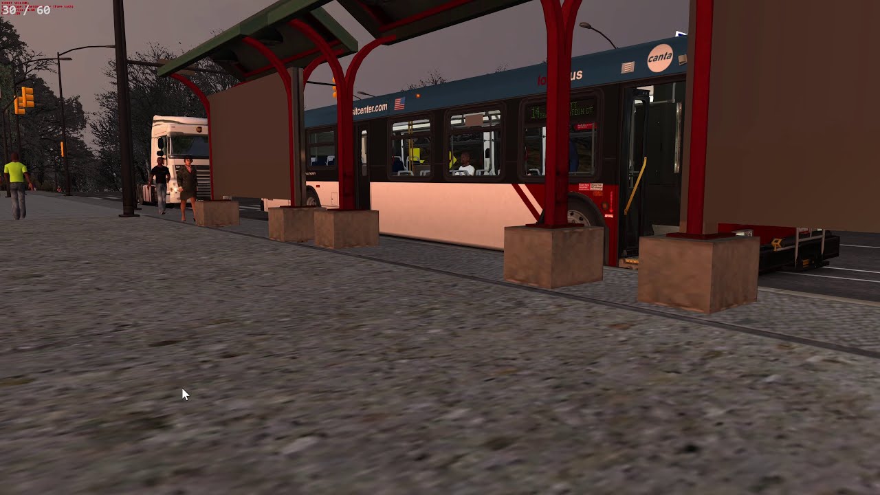 OMSI 2 Gameplay: Cayuga USA Route 14 4K Vulkan Graphics - YouTube