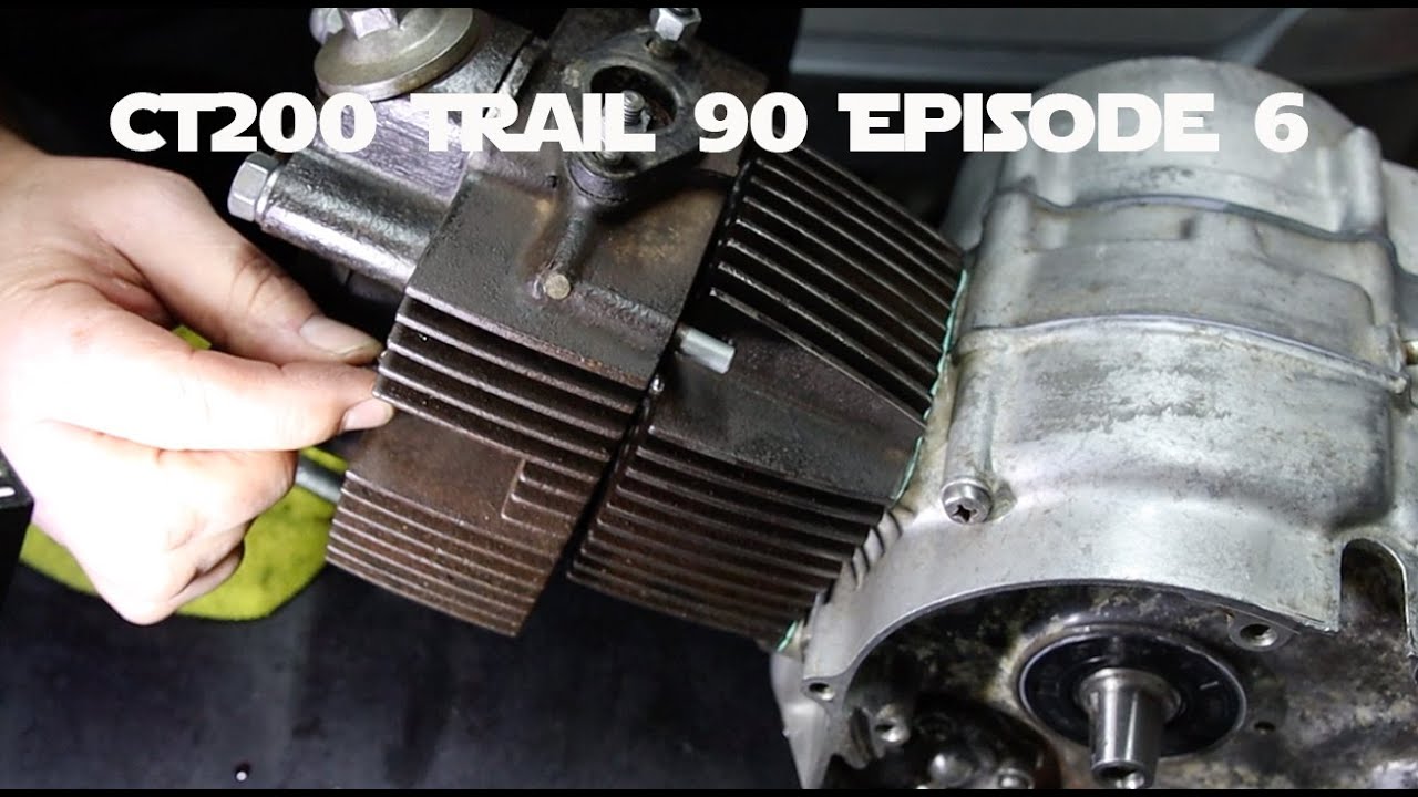 Honda CT200 Engine Rebuild - YouTube