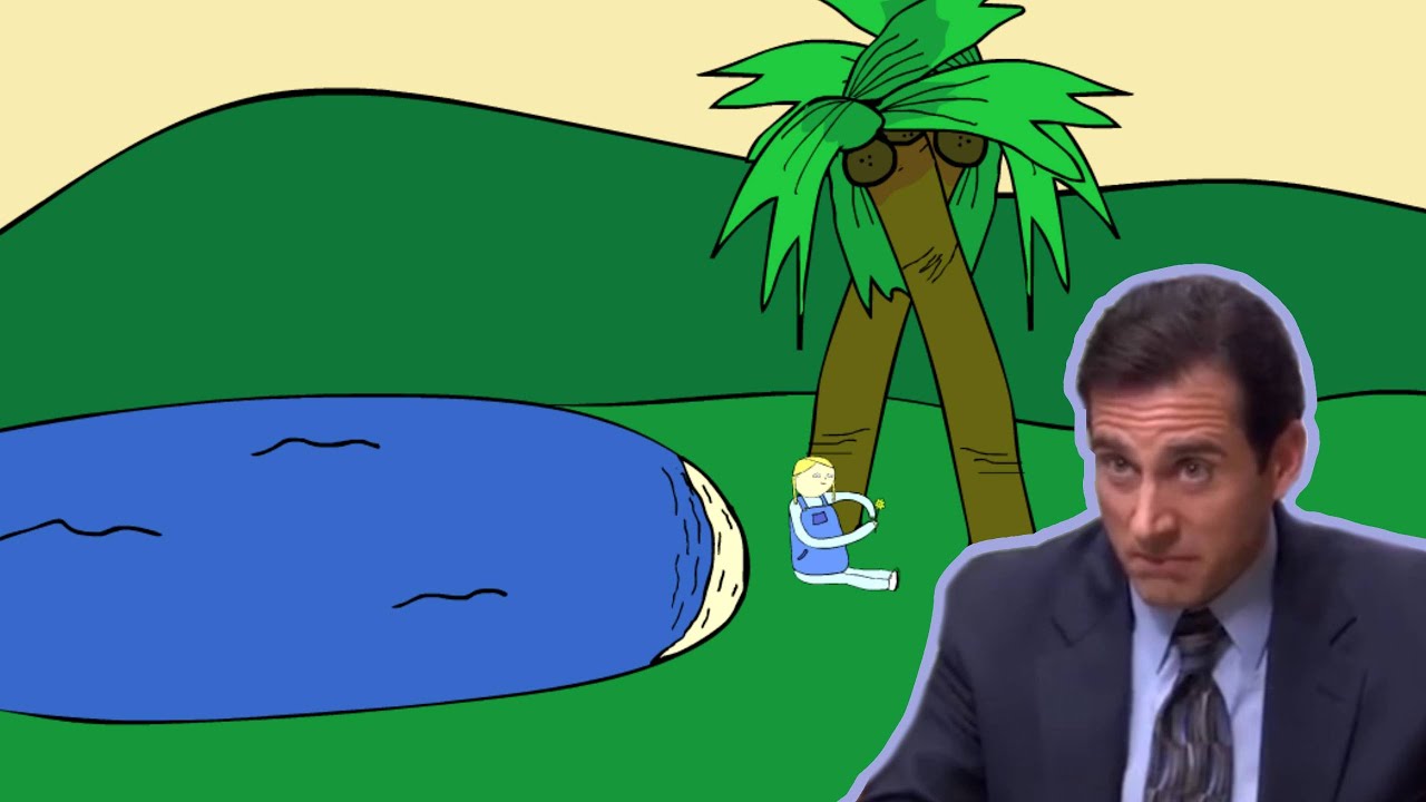 Michael Scott's Original Ad Idea (Animated) - YouTube