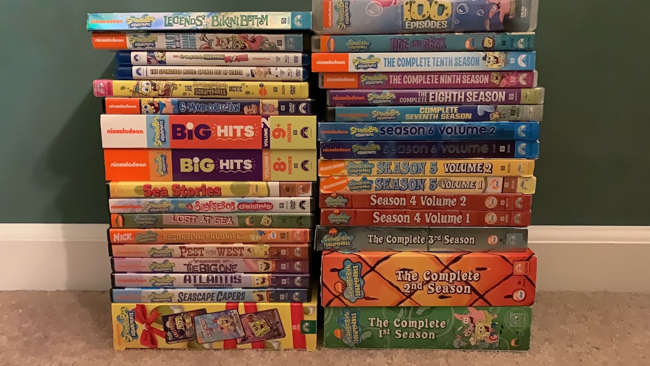 My Complete SpongeBob DVD Collection (2020) - YouTube