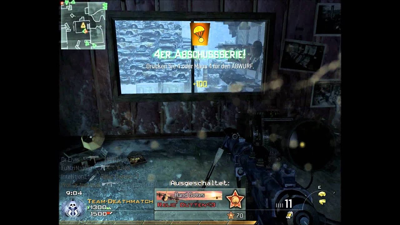 Cod Mw2 Quick Scope Montage 2 (Black Ops streak inklu.) - YouTube