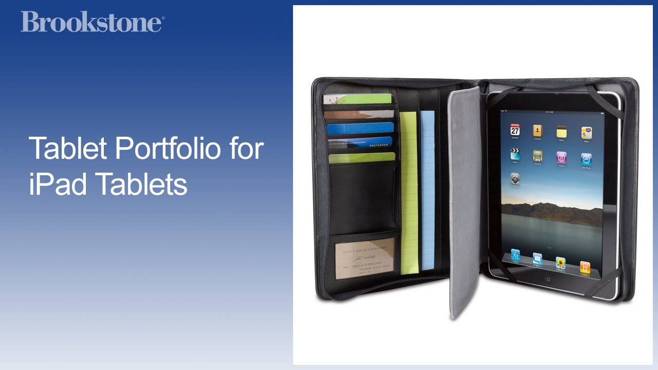 Tablet Portfolio for iPad Tablets - YouTube