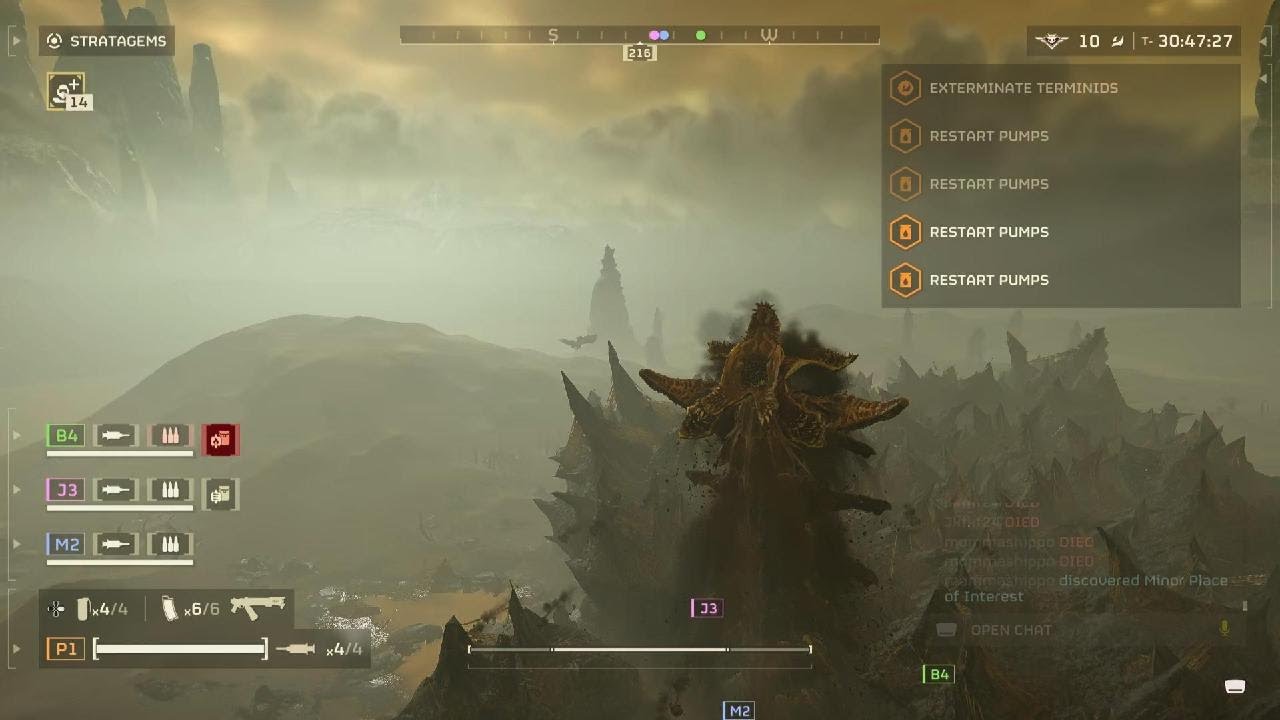Typical Hivelord encounter in Helldivers 2 - YouTube