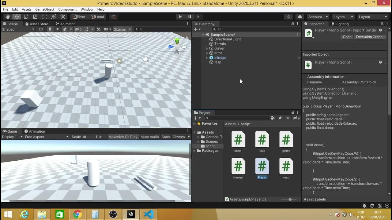 Movimentação Completa Unity 3D - Ep #9 - Finalização do projeto. - YouTube