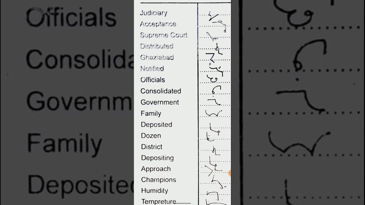 Daily practice dictation Outline Shorthand।। - YouTube
