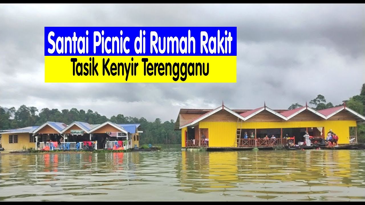 Santai di Rumah Rakit Tasik Kenyir Terengganu - YouTube