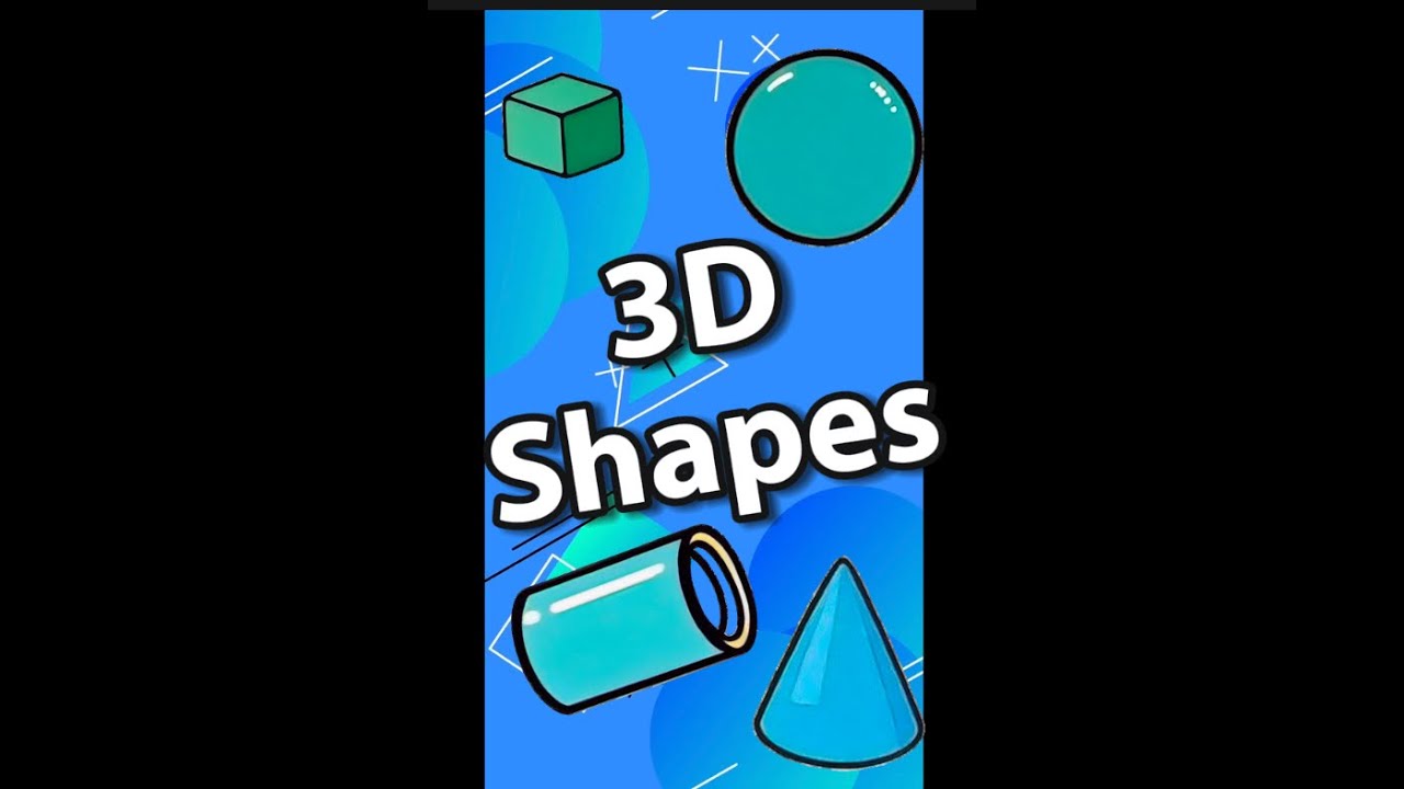 BIG KINDERGARTEN: LEARNING 3D SHAPE VOCABULARY - YouTube