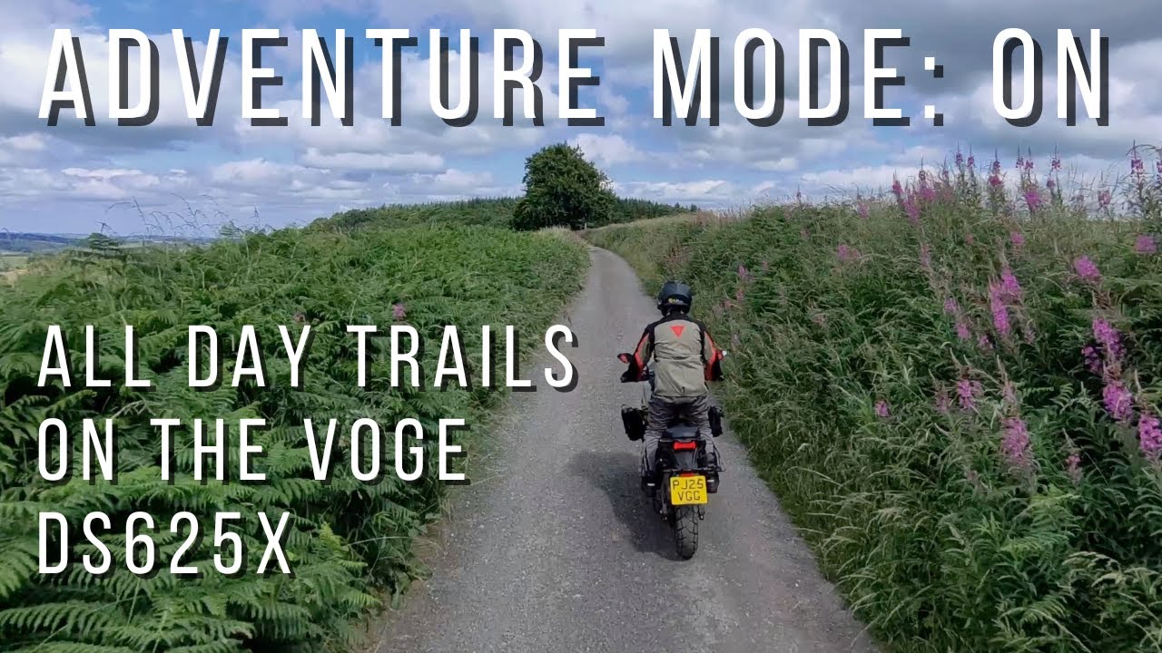 Voge DS625X Green Lane Adventure in Devon | Trail Riding on the Voge ...