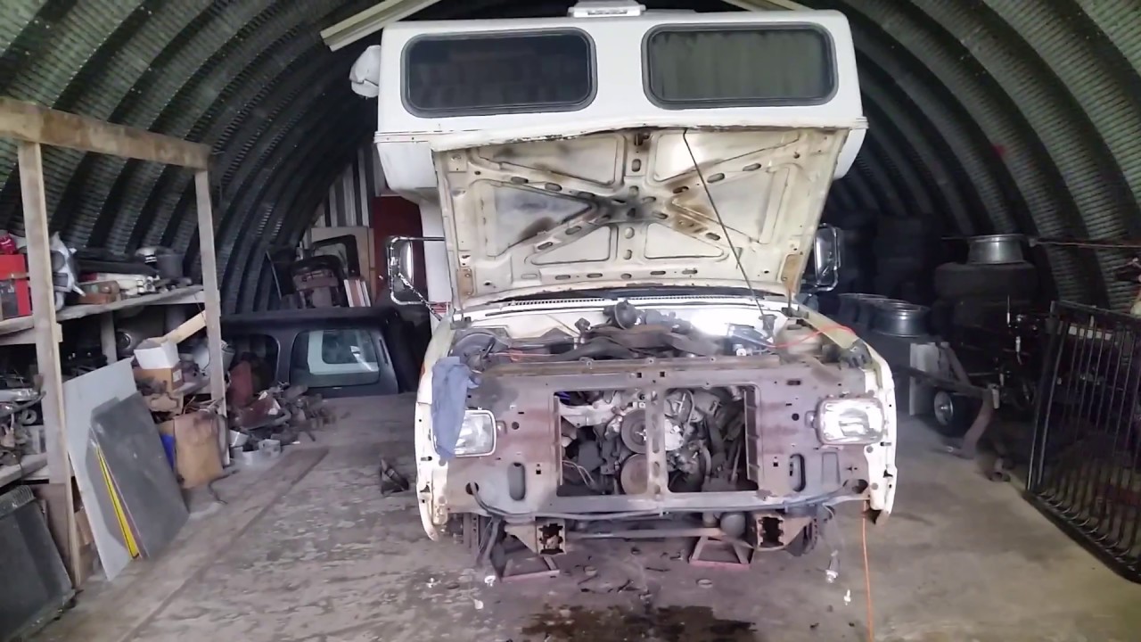 S 10 Sunrader camper diesel swap - YouTube
