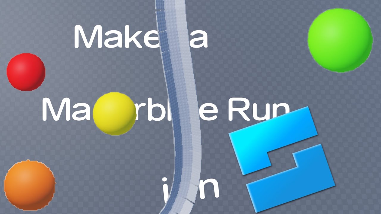 How to Make a Marble Run in Roblox Studio - YouTube