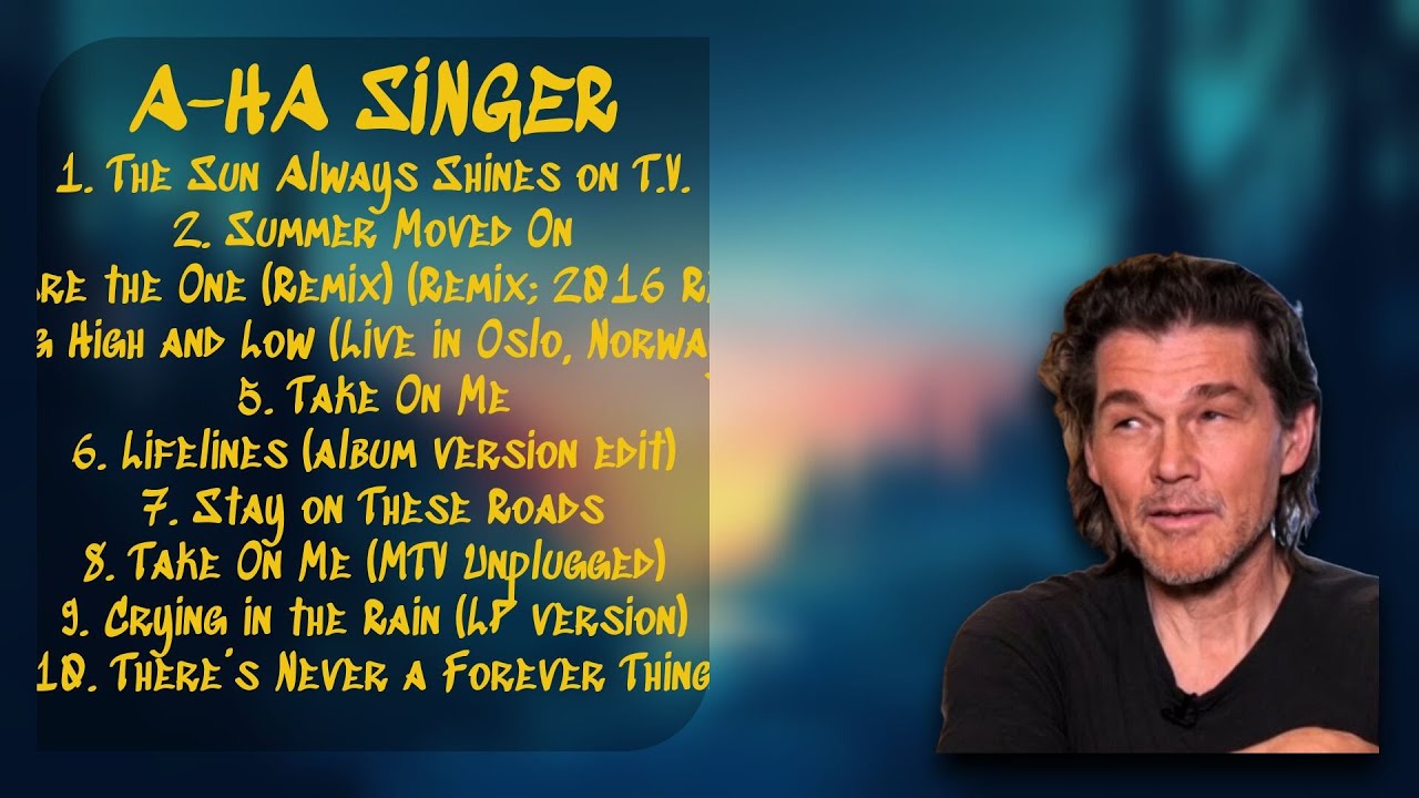 A-ha Singer-Hits that captivated audiences-Premier Tunes Lineup ...