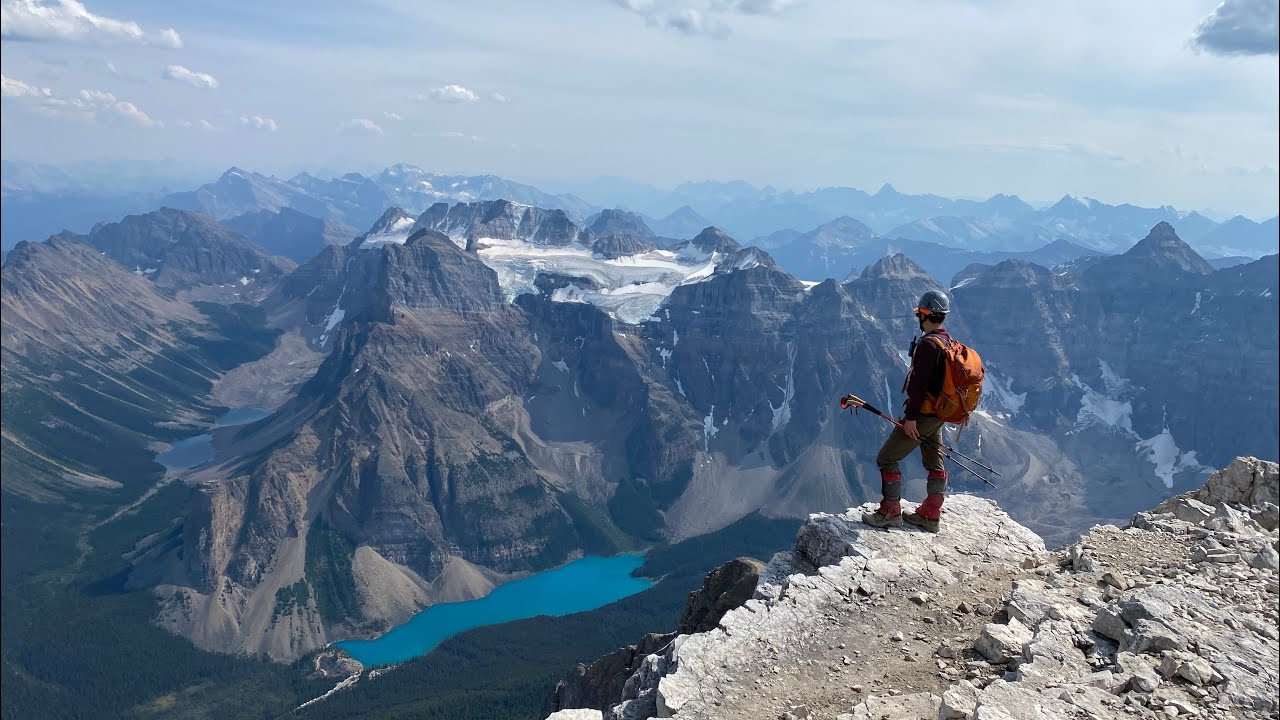 Mount Temple, classic hike/scramble in Banff NP - YouTube