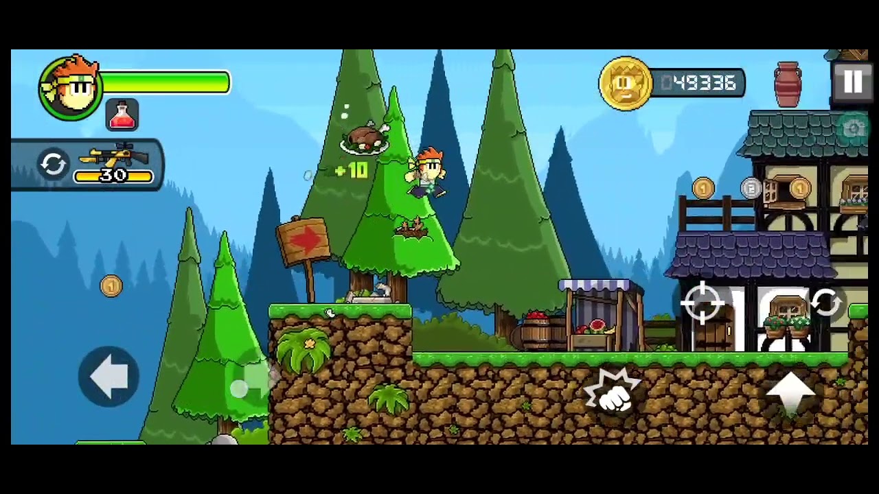 Dan The Man | Level 8-1-2 | All Secret Areas | Retro Gaming Vibe # ...