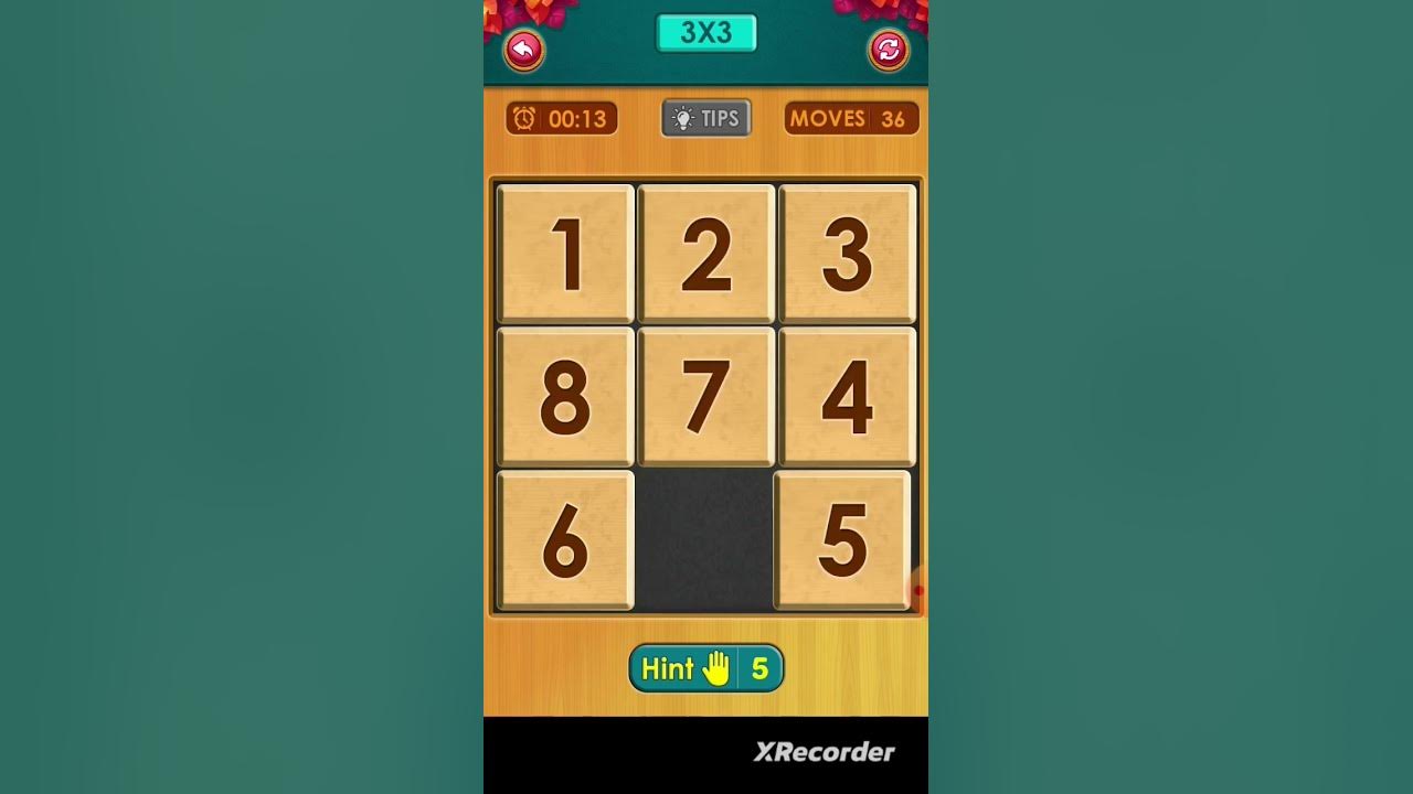 How To Solve 3x3 Sliding Number Puzzle shorts youtubeshort how-to-solve-3x3-sliding-number-puzzle-shorts-youtubeshort