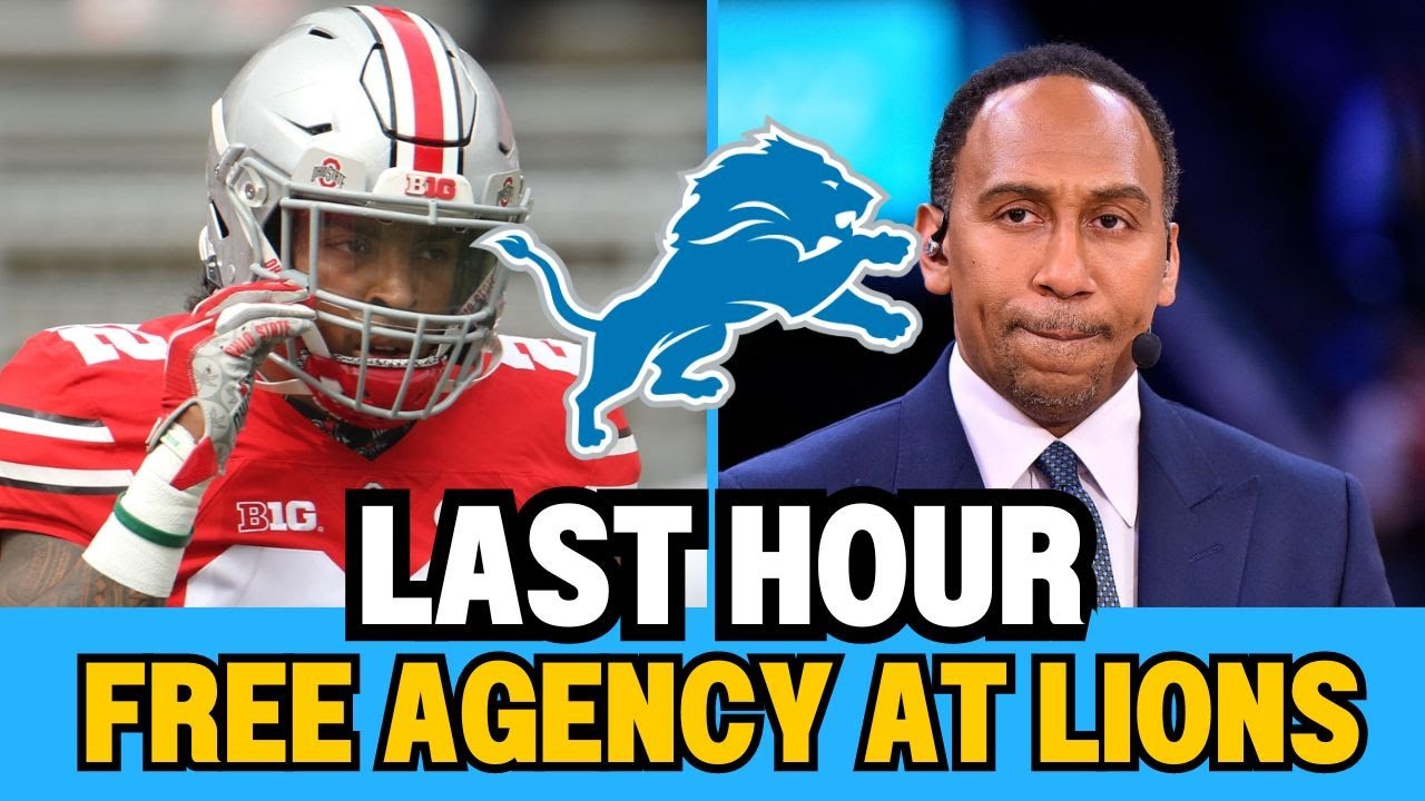 CONFIRMED THIS MORNING! FREE AGENCY AT LIONS! YOU CAN CELEBRATE! LIONS ...