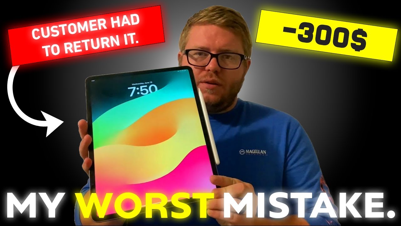The WORST Mistake I Made Selling This iPad Pro. - YouTube