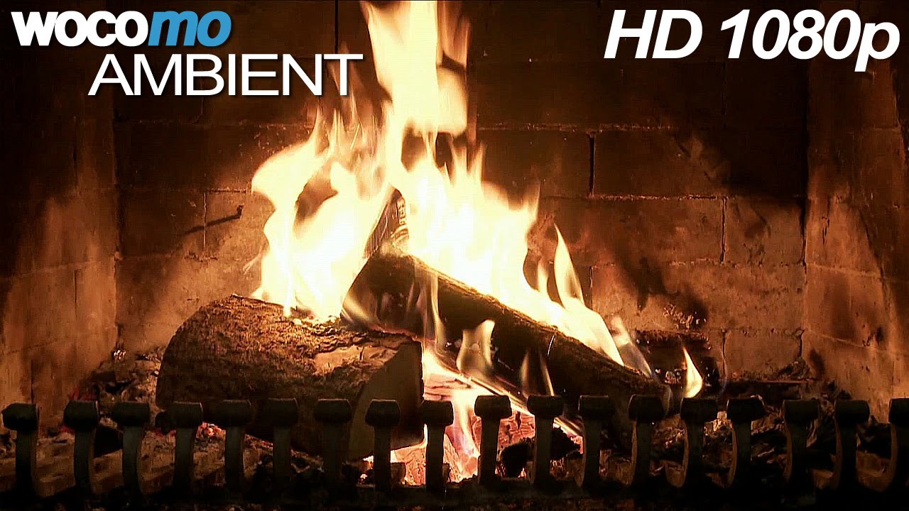 Fireplace with Backround Music (HD 1080p) - YouTube