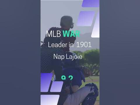 Yearly MLB WAR Leader - YouTube