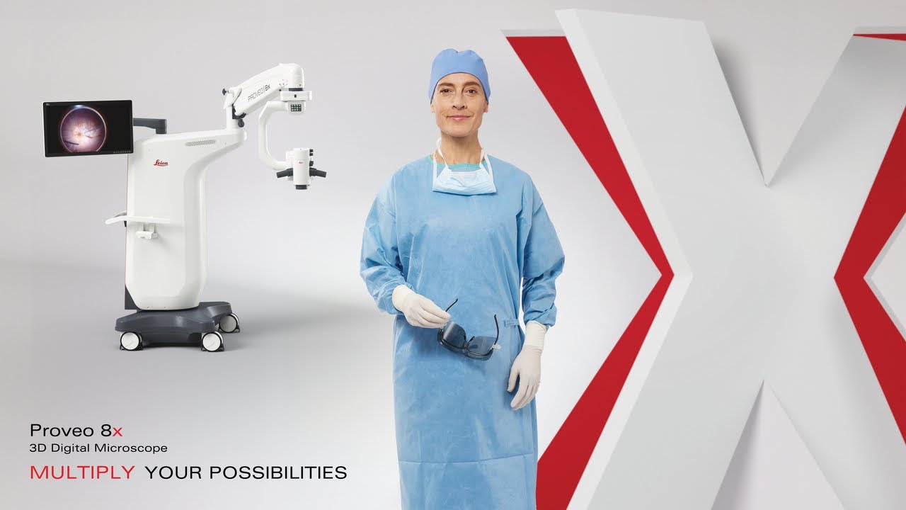 Proveo 8x 3D Digital Ophthalmic Microscope – Multiply your ...