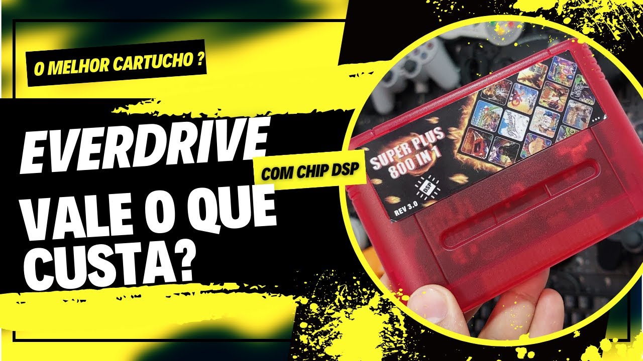 Everdrive Super Nintendo com chip DSP (Chips especiais) O MELHOR ...