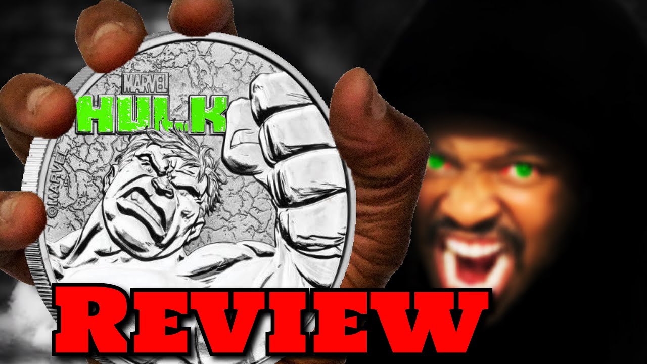 Incredible Hulk silver coin review - YouTube