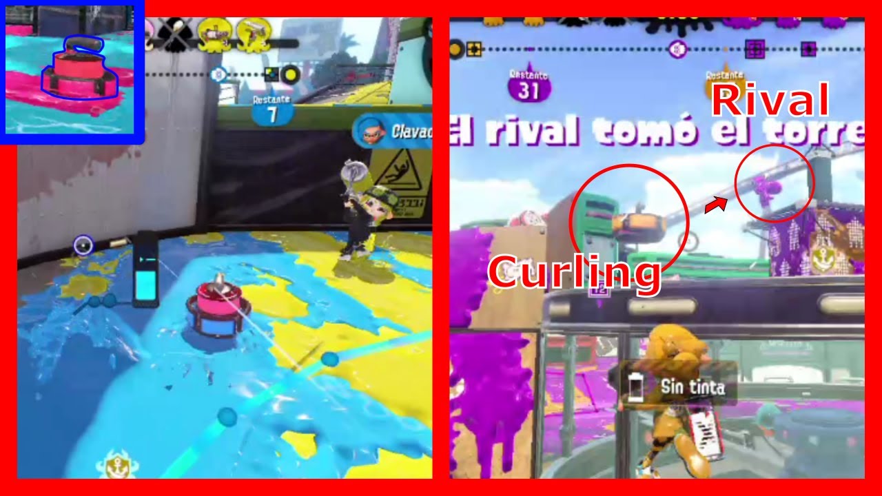 Random curling bomb splat compilation part 20 - YouTube