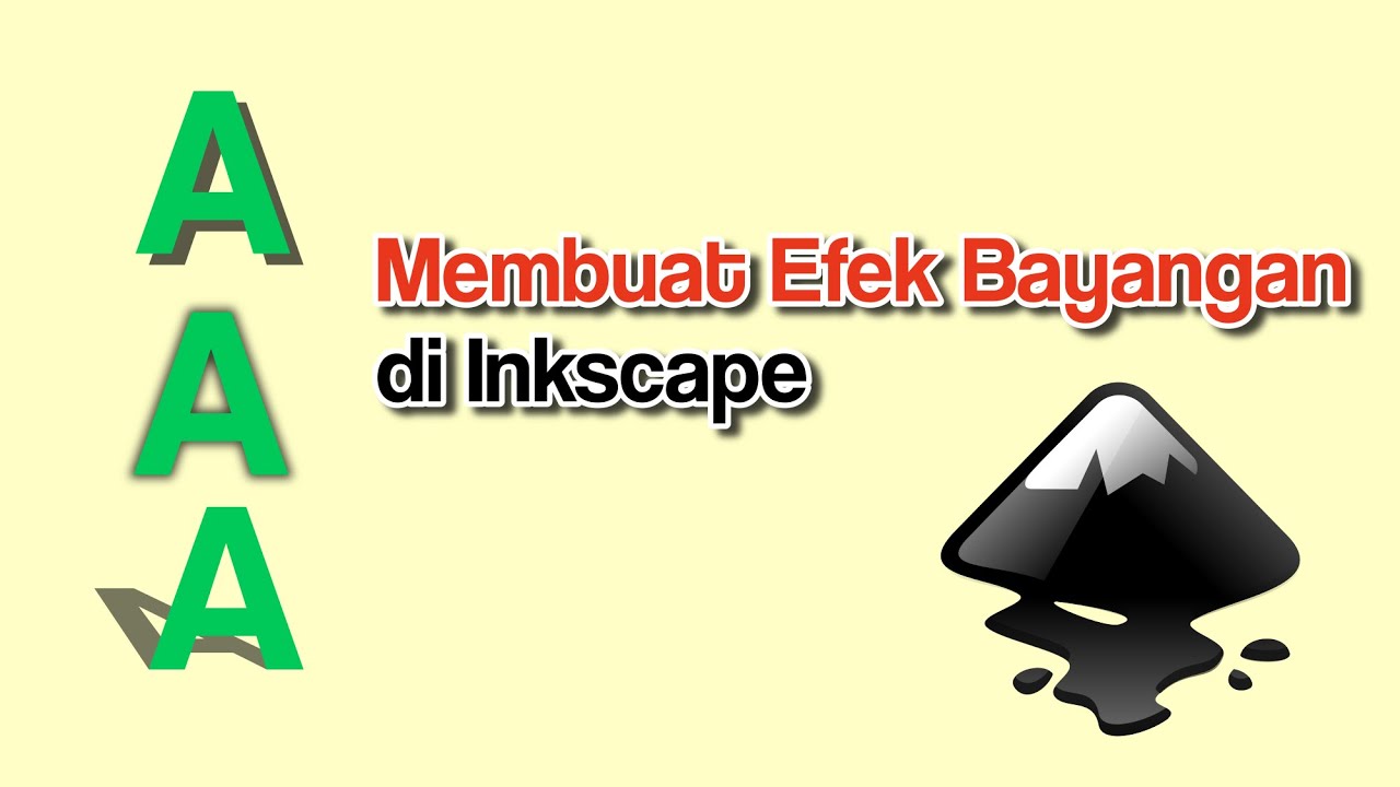 Tutorial Cara Membuat Bayangan di Inkscape - YouTube