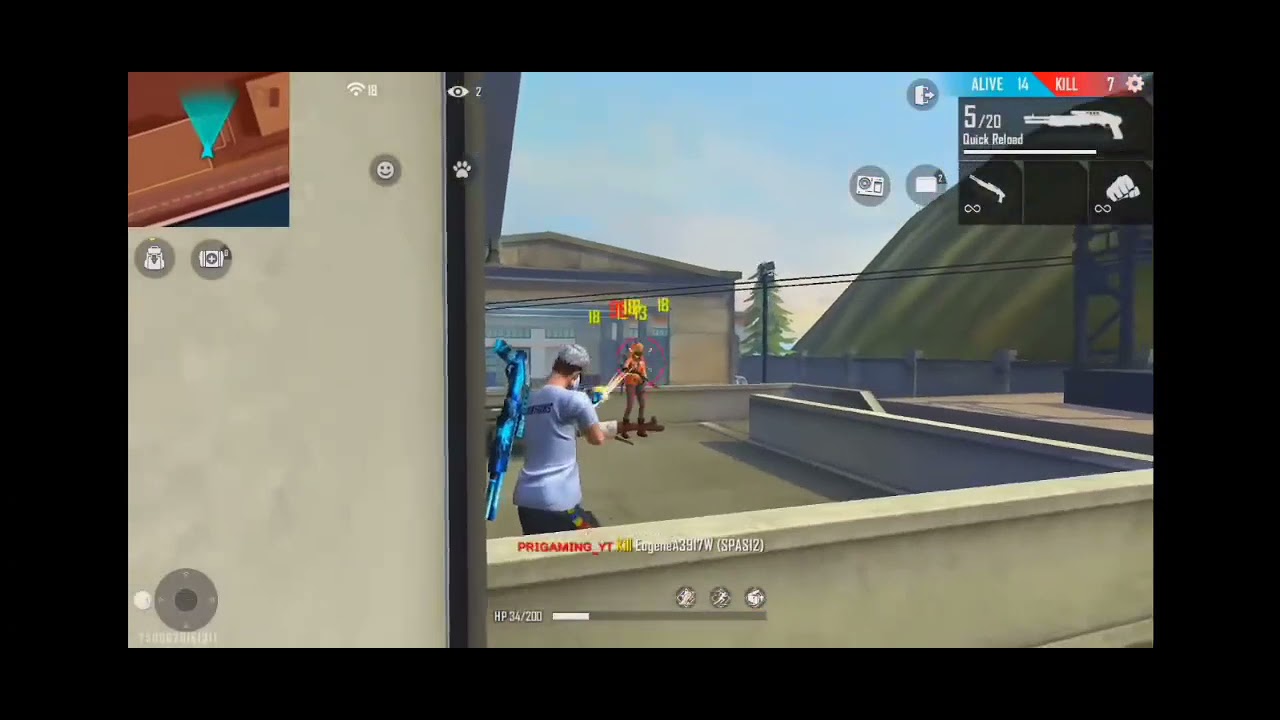 Short video best headshot greana ff - YouTube