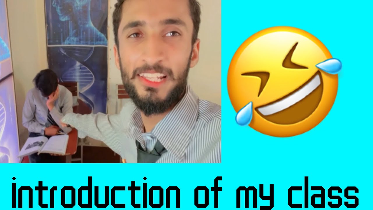 Funny vlog| First time introduction Of my class| Funny video| - YouTube