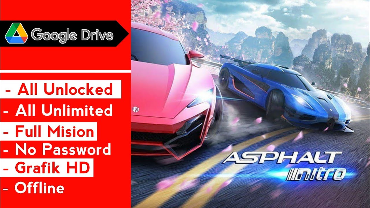 SHARE GAME TERBARU || ASPHALT NITRO MOD APK - YouTube
