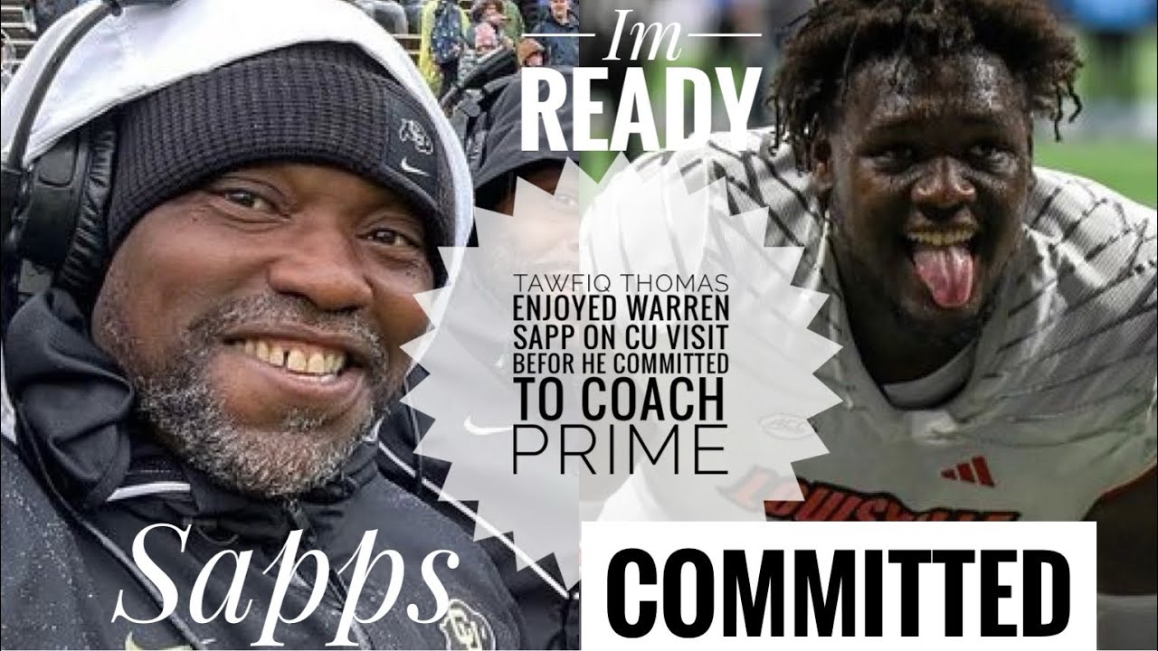 Tawfiq Thomas PRAISES Warren Sapp On CU Visit Before His Commit To ...
