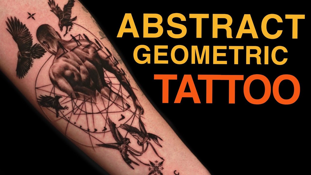 I Created a STUNNING Abstract Geometric Tattoo in just 4 Hours! - YouTube