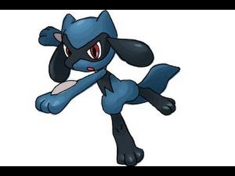 How to draw Riolu - YouTube