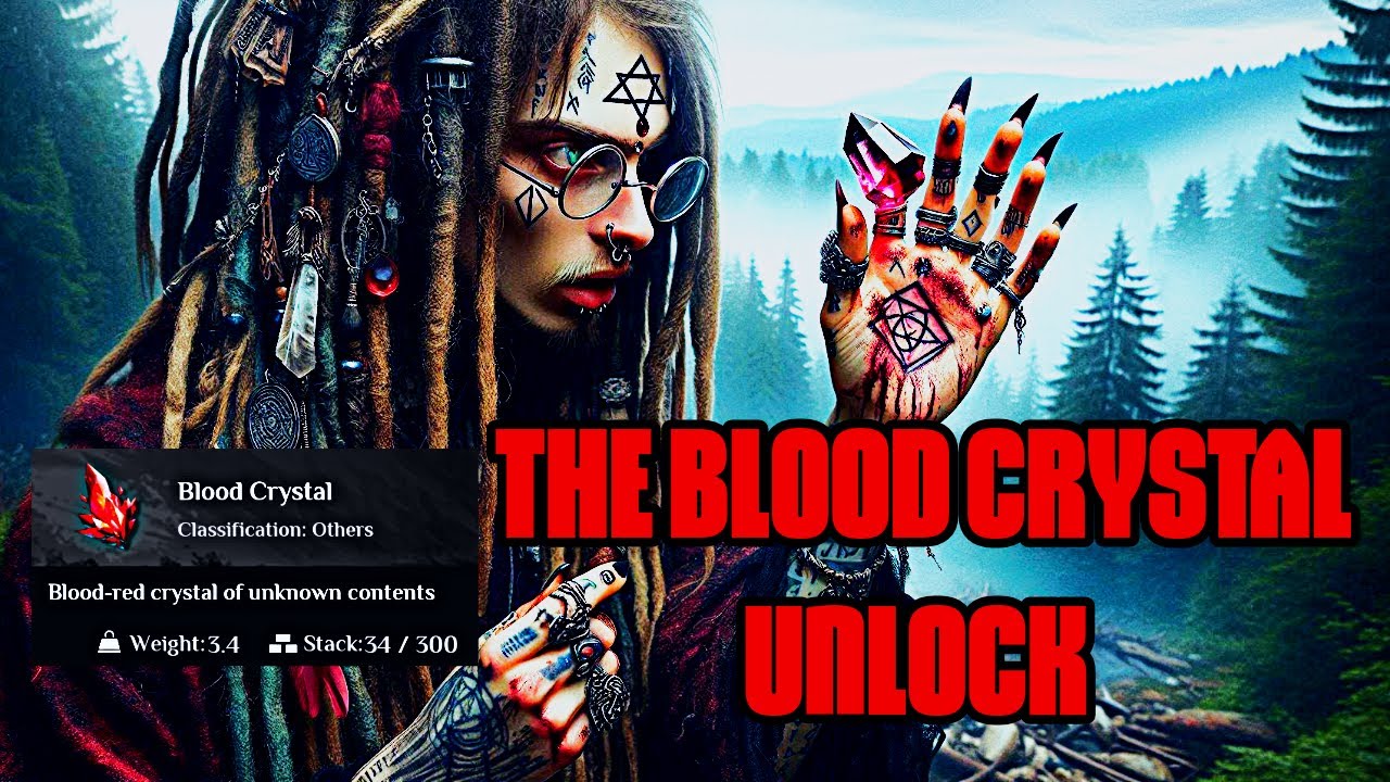 SoulMask Blood Crystal Unlock Quick Guide - YouTube