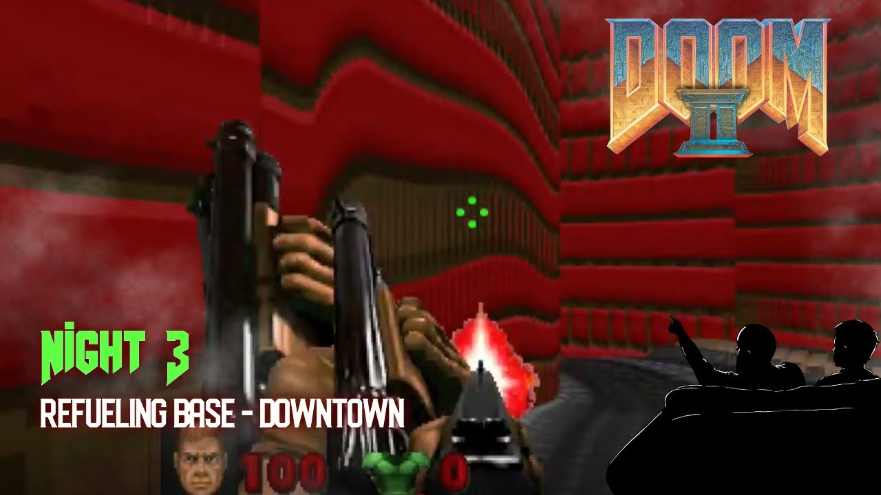 Doom II - Night 3: Refueling base - Downtown - YouTube