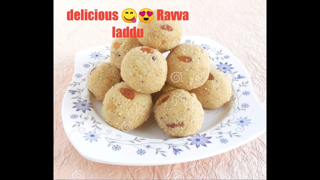 HOW TO MAKE DELICIOUS RAVVA LADDU //RAVVA LADDU//VERY EASILY. - YouTube
