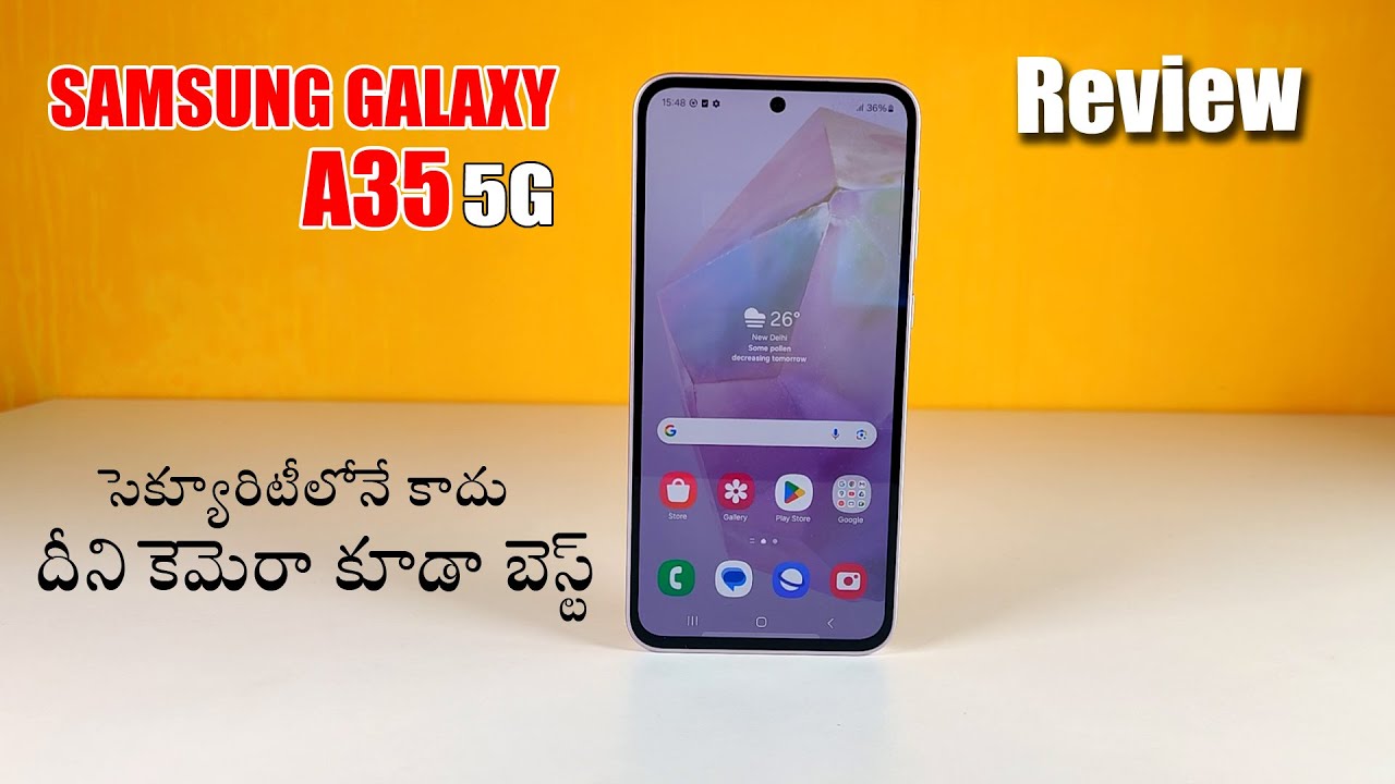 Samsung Galaxy A35 5G Review I Durability Test I Water & Sand Resistant ...