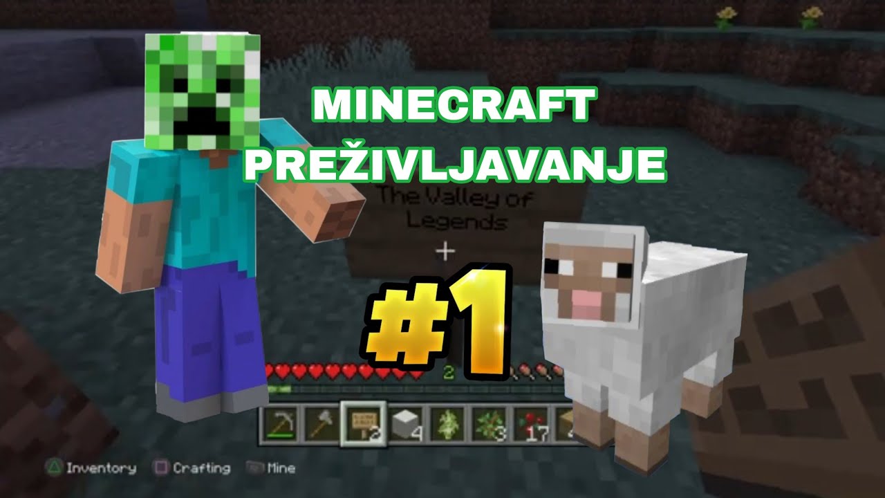 Minecraft Preživljavanje - Nizina Legenda [1] - YouTube