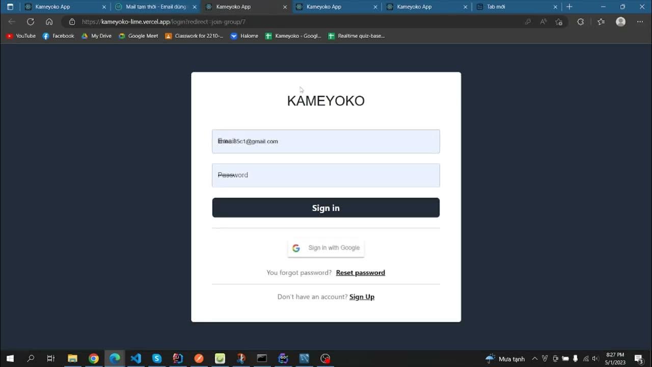Demo final project advanced web HCMUS - YouTube