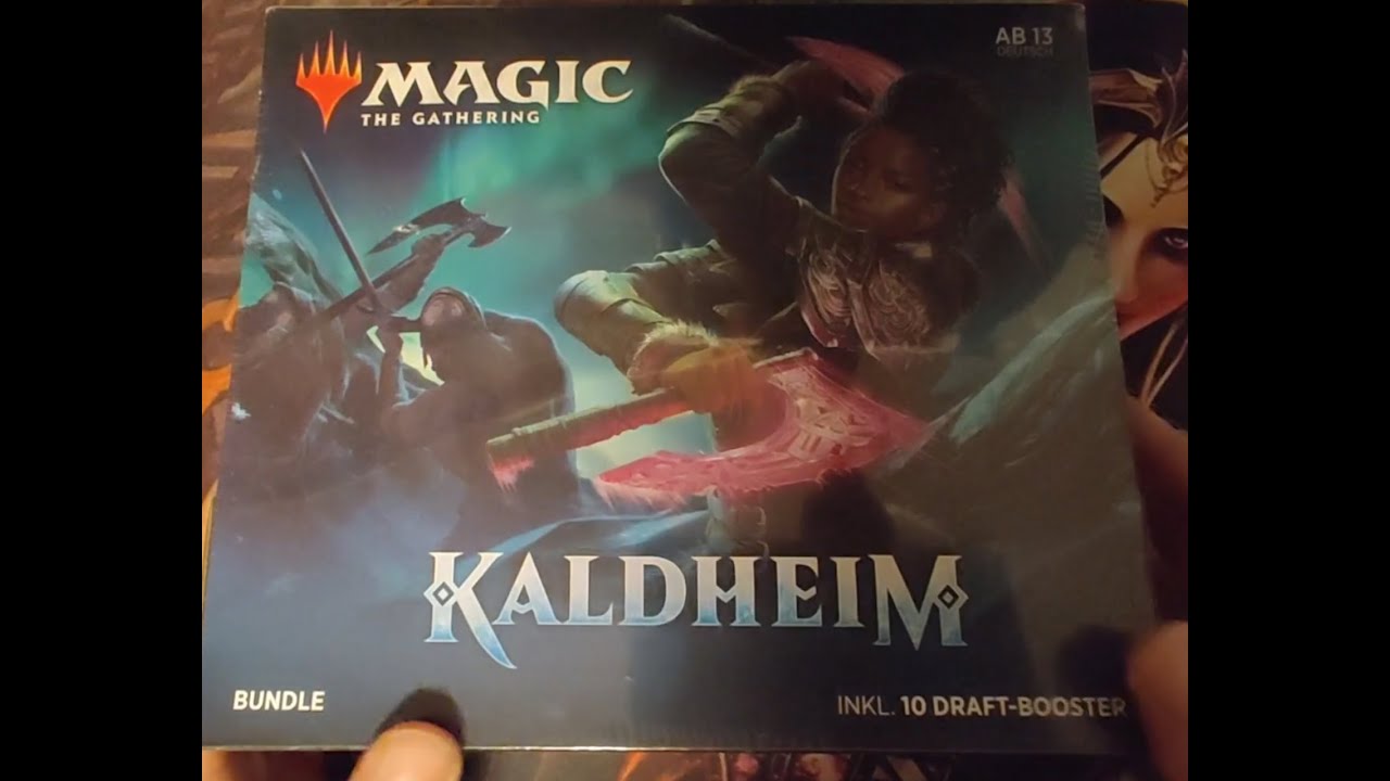 Magic The Gathering Kaldheim Fat Pack Bundle Unboxing - YouTube