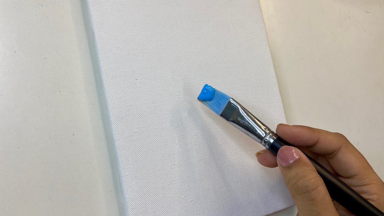 Pathway to the ocean/ acrylic painting for beginners/ acrylic painting ...